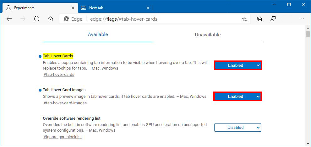 How to turn on Tab Previews in Microsoft Edge. (Enable Tab Previews ... How to turn on Tab Previews in Microsoft Edge. (Enable Tab Previews ...
